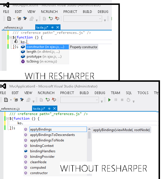 Referencesjs Doesnt Work Resharper Support Jetbrains